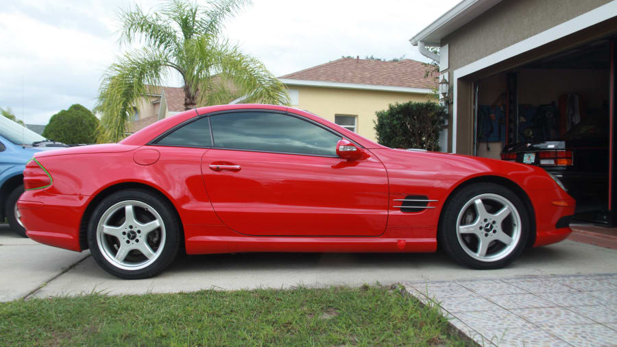 2003 Mercedes-Benz SL500 Convertible at Kissimmee 2020 as E193 - Mecum ...