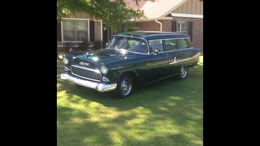 1955 Chevrolet 210 Wagon Resto Mod at Kissimmee 2020 as J253 - Mecum ...
