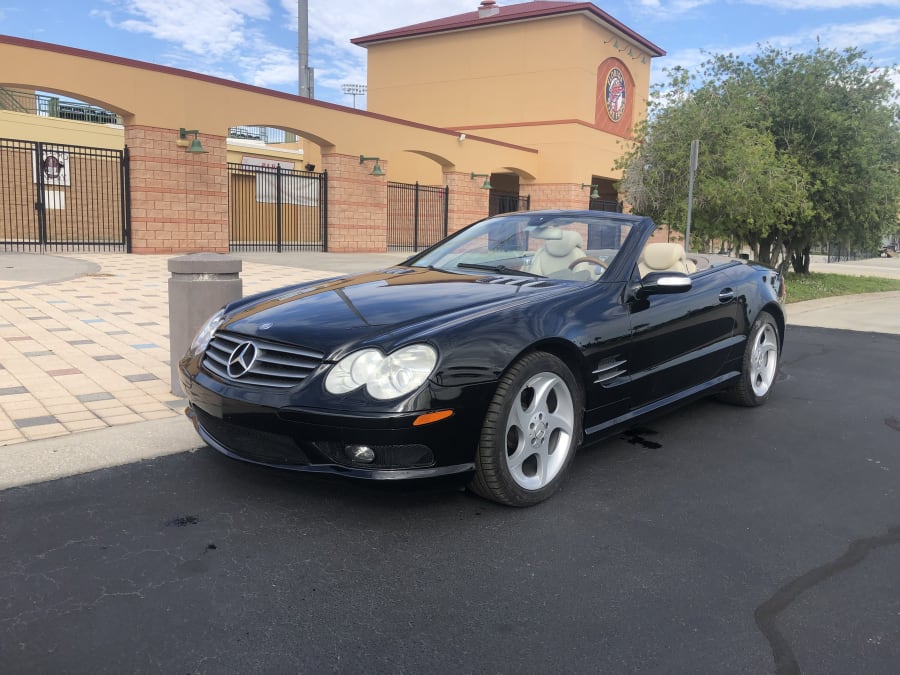 2005 Mercedes-Benz SL500 Convertible at Kissimmee 2020 as G117 - Mecum ...