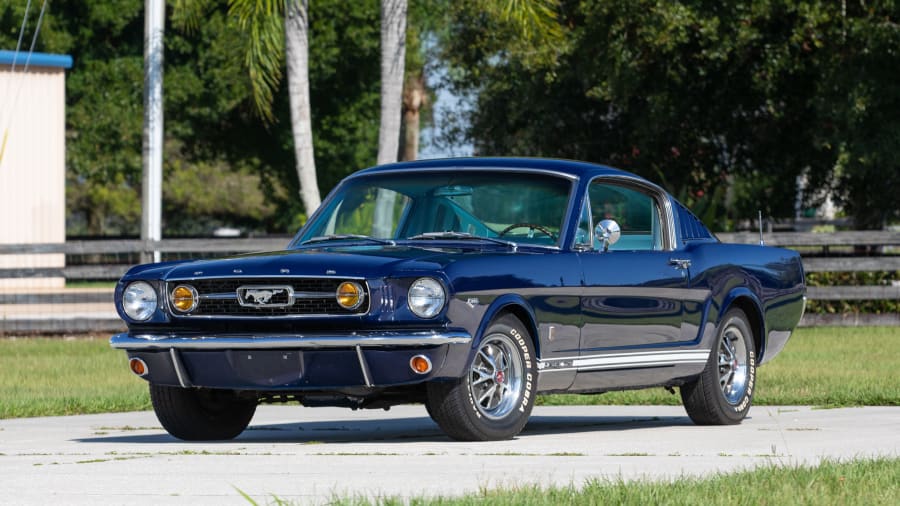 1966 Ford Mustang GT K-Code Fastback at Kissimmee 2020 as W209 - Mecum ...