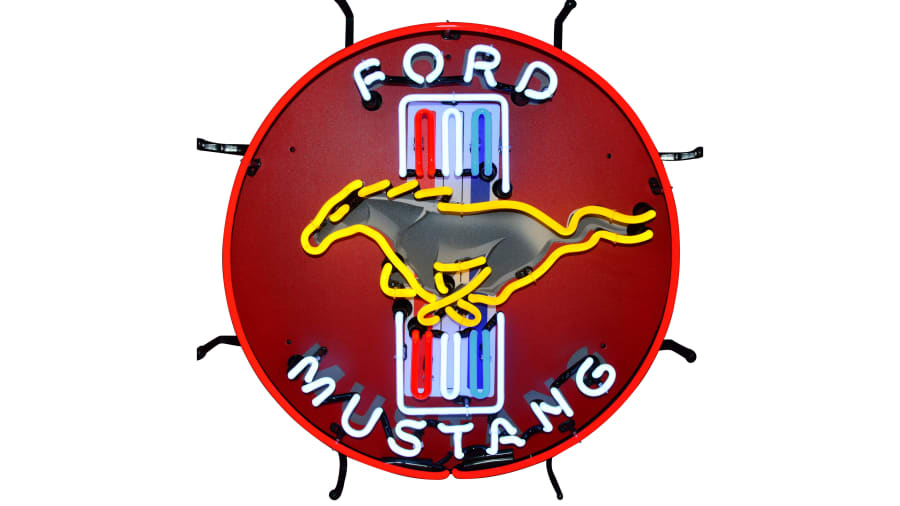 Mustang Neon Sign, Reproduction 24-in for Sale at Auction - Mecum Auctions