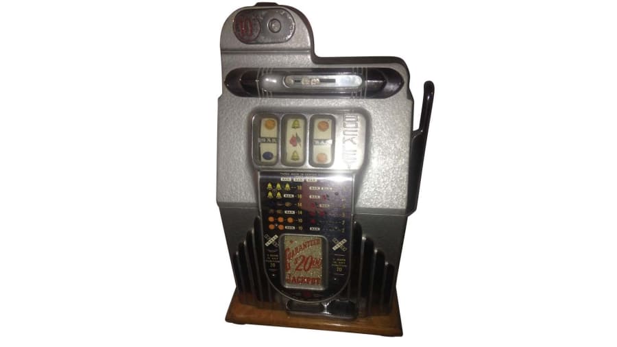 Buckley 10 Cent Slot Machine 25.5x16 for sale at Kissimmee 2020 as H237 ...