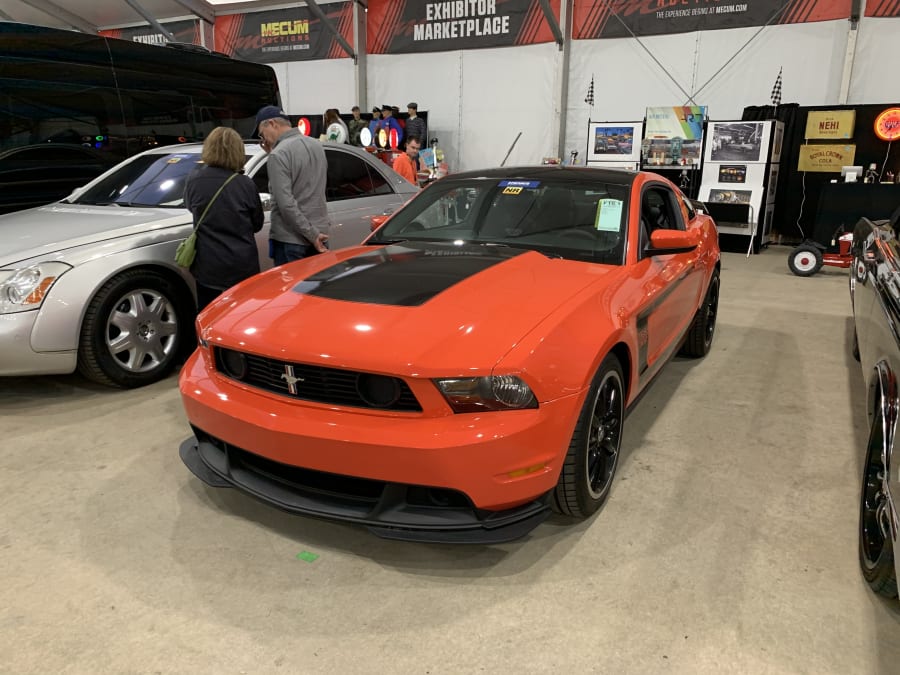 2012 Ford Mustang Boss 302 at Kissimmee 2020 as F10.1 - Mecum Auctions