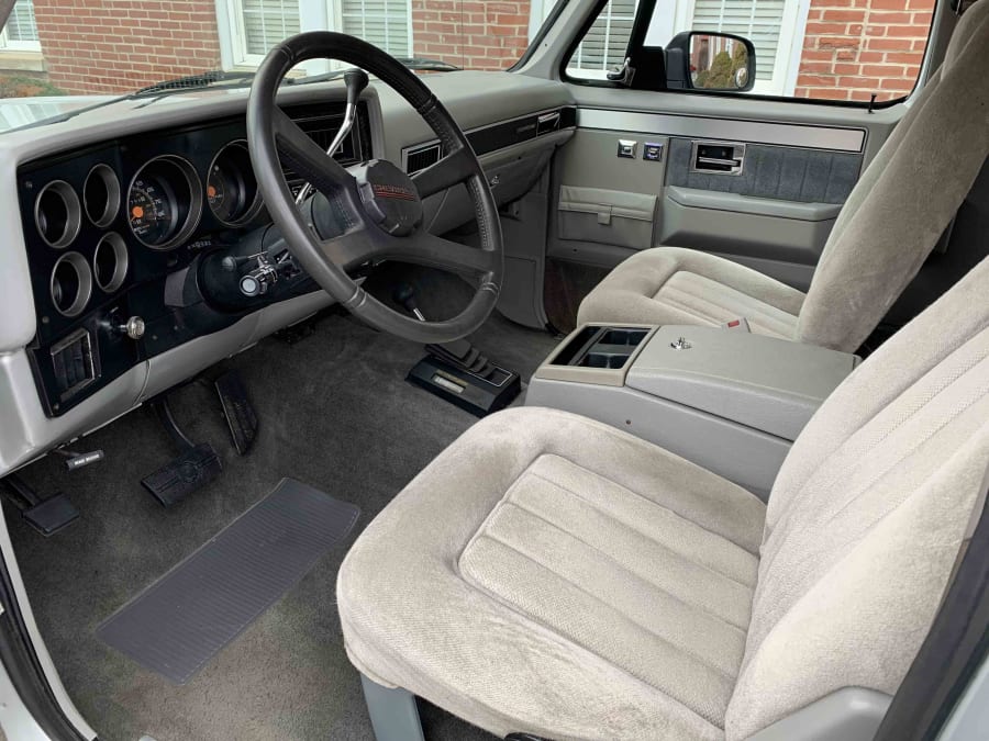 1991 K5 Blazer Interior