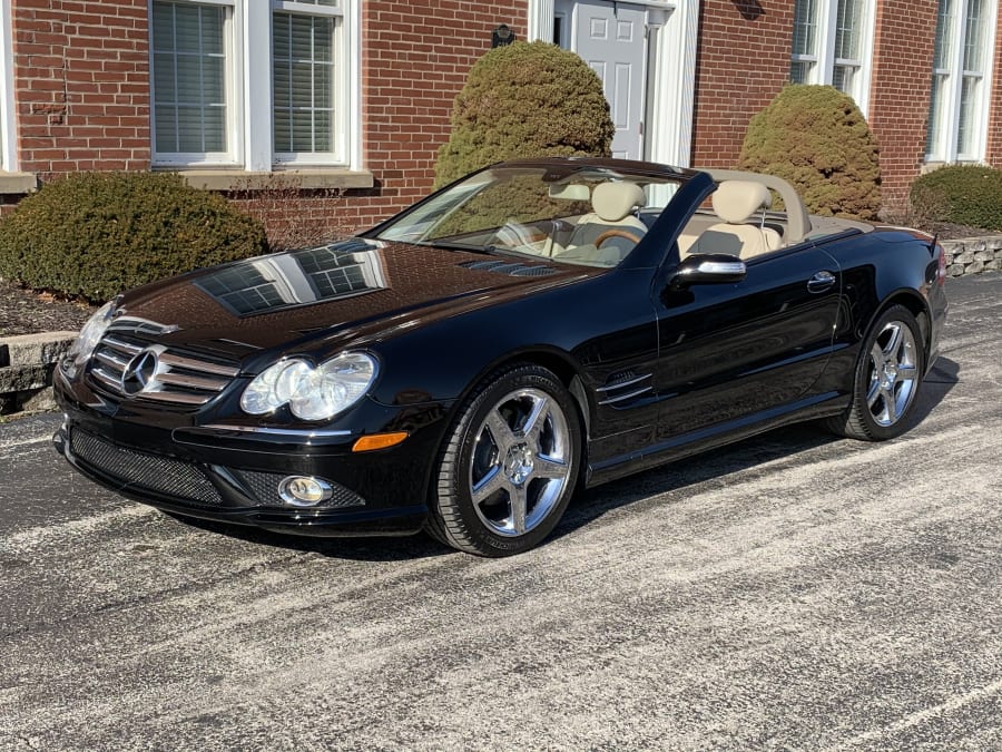 2007 Mercedes-Benz SL550 Convertible at Kissimmee 2021 as T25 - Mecum ...