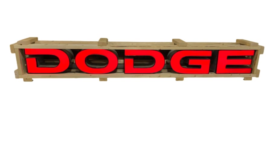 Dodge Dealership Sign for sale at Kissimmee 2021 as M197 - Mecum Auctions