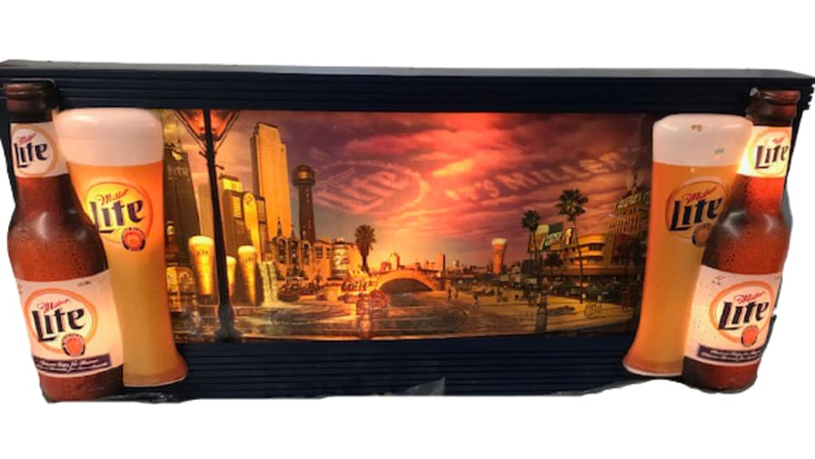 2000 Miller Lite Coast To Coast Motion Sign at Kissimmee 2021 as M349 ...