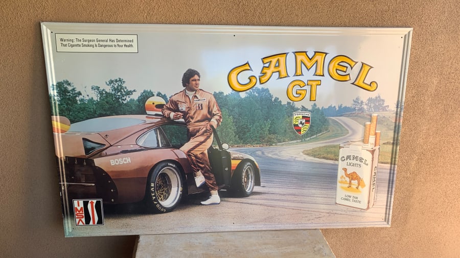 Porsche Camel GT Single-Sided Tin Sign for Sale at Auction - Mecum Auctions