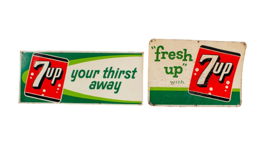 7up Single-Sided Signs at Kissimmee 2021 as M467 - Mecum Auctions