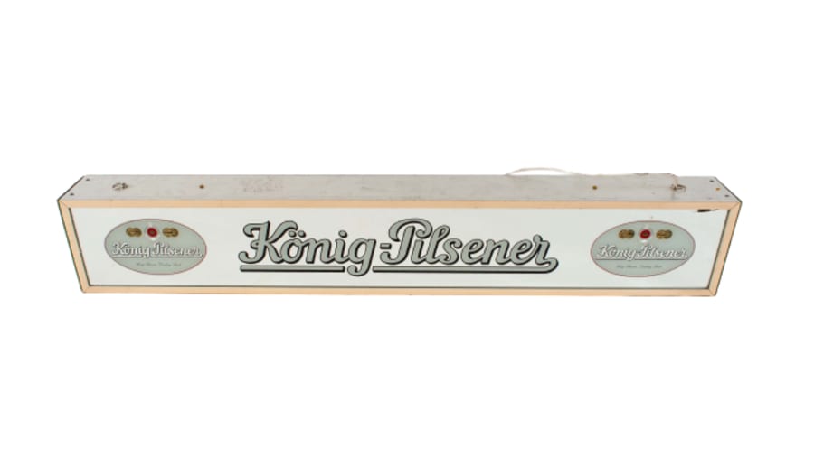 Konig-Pilsener Double-Sided Light-Up Sign at Kissimmee 2021 as M540 ...