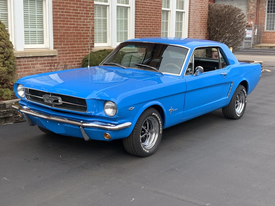 1965 Blue Mustang From The Outsiders