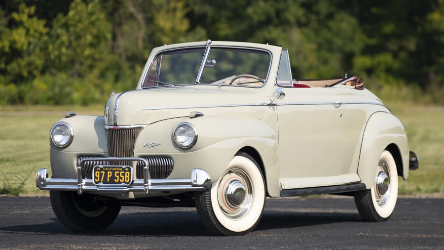 1941 Ford Super Deluxe Convertible for Sale at Auction - Mecum Auctions