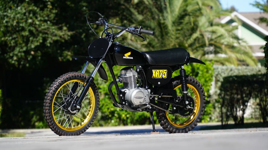 1974 Honda XR-75 Custom for Sale at Auction - Mecum Auctions