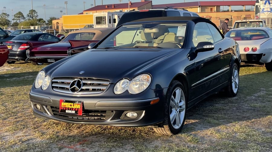 2008 Mercedes-Benz CLK350 Convertible at Kissimmee 2022 as E208 - Mecum ...