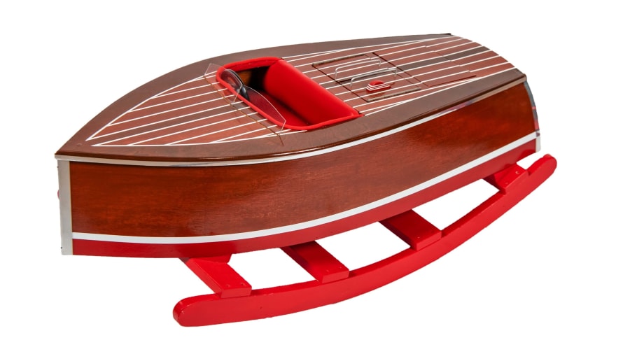 Chris-Craft Replica Wood Rocking Boat for sale at Kissimmee 2022 as ...