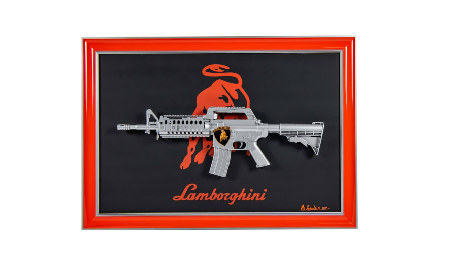 Mr. Debonair Lamborghini Gun Art at Kissimmee 2022 as Z415 - Mecum Auctions