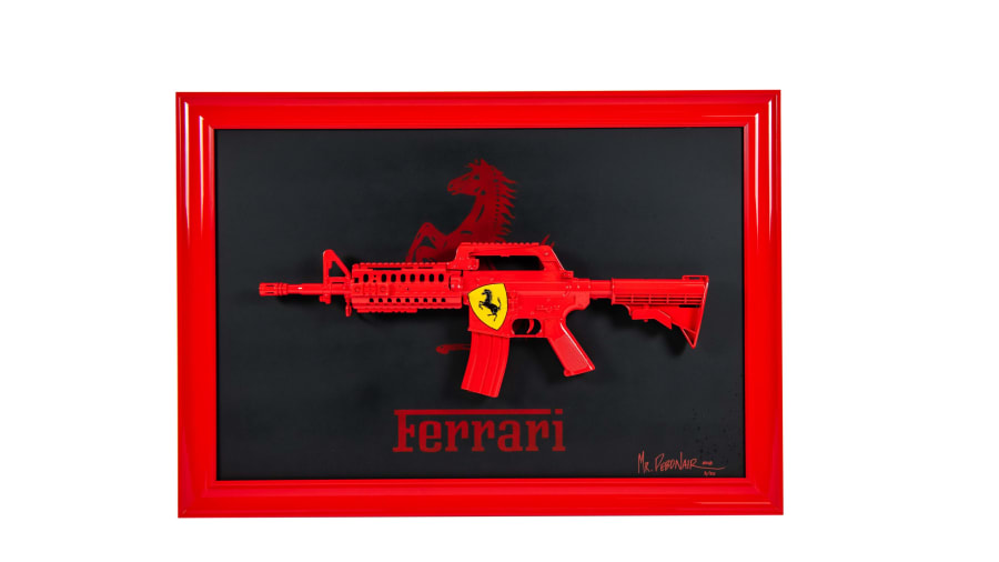 Mr. Debonair Ferrari Gun Art at Kissimmee 2022 as Z417 - Mecum Auctions