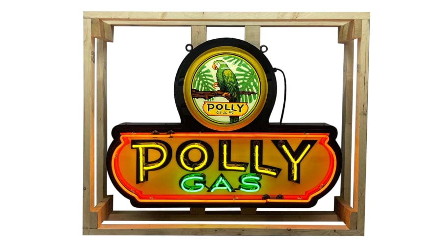 Custom Polly Gas Single-Sided Neon Sign at Kissimmee 2022 as M135 ...