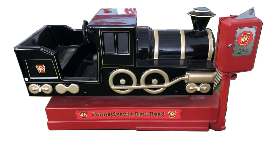 Pennsylvania Railroad Coin-Operated Kiddie Ride for Sale at Auction ...