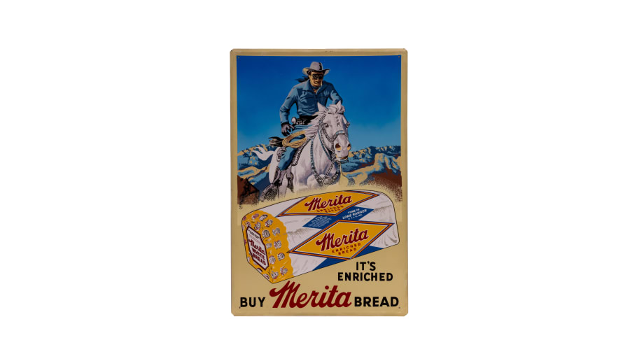 Merita Bread Single-Sided Tin Sign at Kissimmee 2022 as M515 - Mecum ...