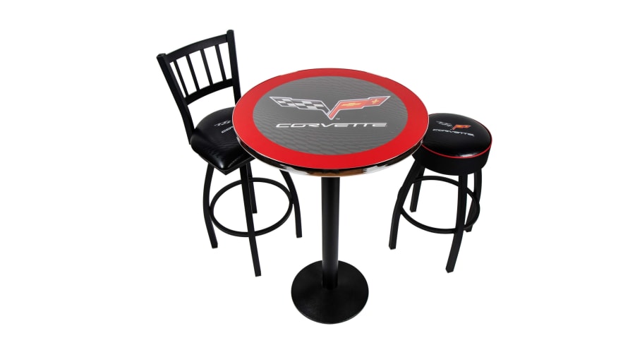 Corvette High Top Table With Stool and Chair at Kissimmee 2022 as Z546 ...