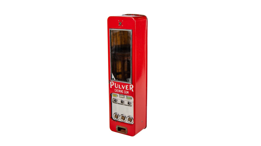 Pulver Chewing Gum Vending Machine for Sale at Auction - Mecum Auctions