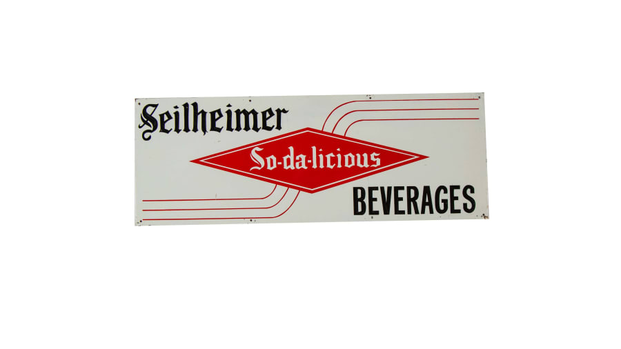 Seilheimer Beverages Single-Sided Embossed Tin Sign at Kissimmee 2022 ...