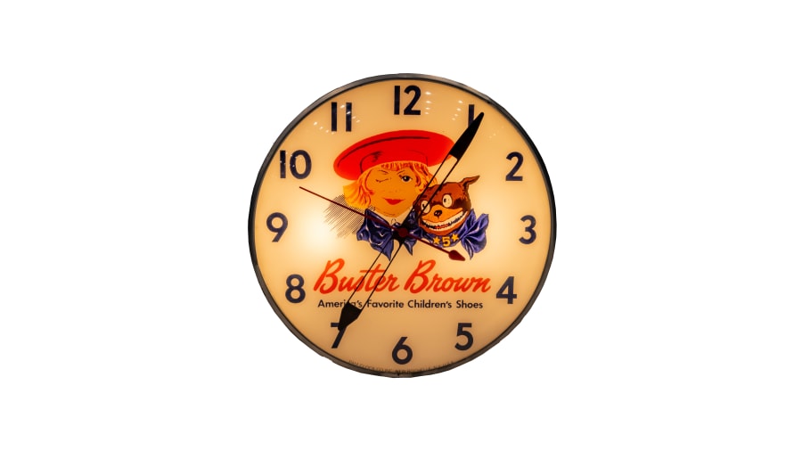 Buster Brown Lighted Clock for Sale at Auction - Mecum Auctions