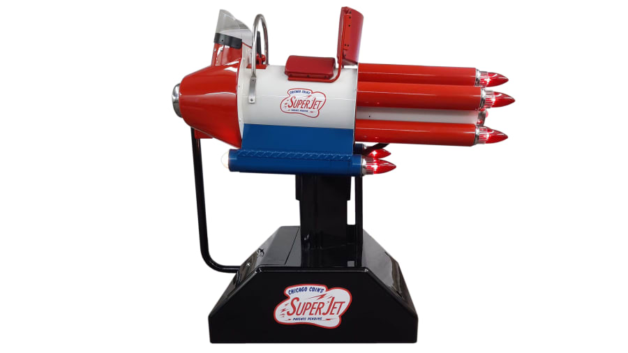1955 Super Jet Rocket Coin-Operated Kiddie Ride for Sale at Auction ...