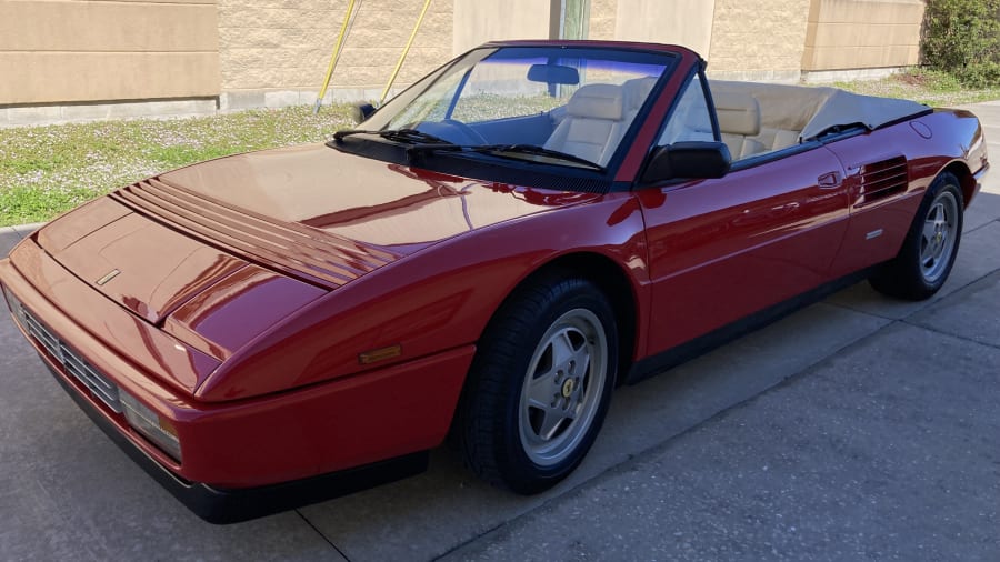 1990 Ferrari Mondial T8 Cabriolet at Kissimmee 2022 as L131.1 - Mecum ...