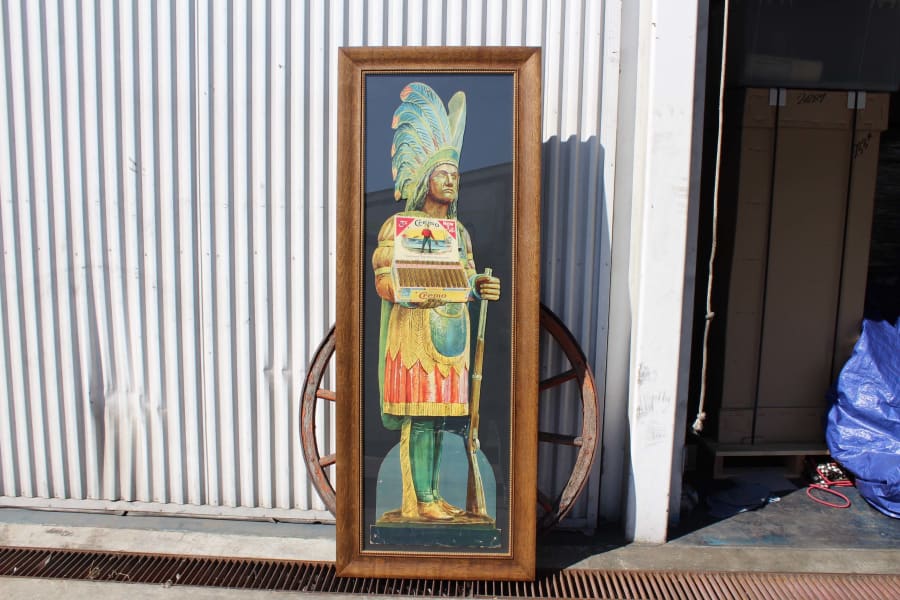 Cremo Cigar Framed Cardboard Ad at Kissimmee Road Art 2019 as M288 ...