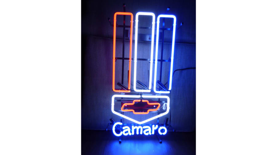 Camaro Neon Sign Reproduction for Sale at Auction - Mecum Auctions