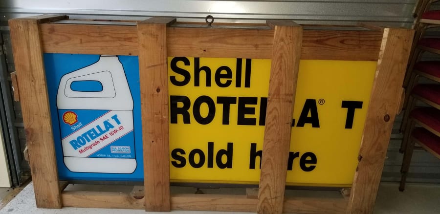 Shell Motoroil DSL, NOS 74x36x9 at Kissimmee Road Art 2019 as N204 ...