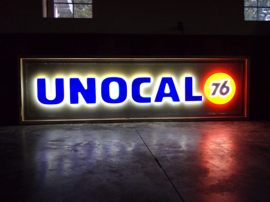 Unocal 76 SSL 98x26x4 at Kissimmee Road Art 2019 as N254 - Mecum Auctions
