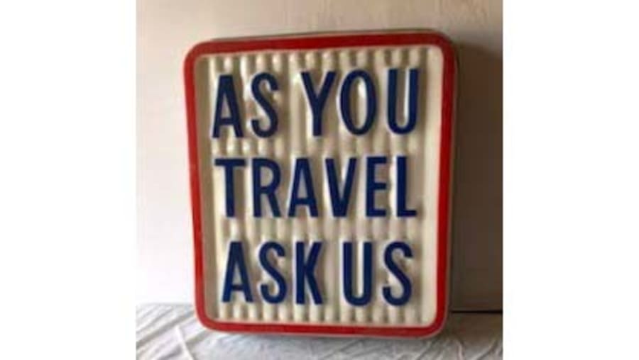 Standard Oil As You Travel Ask Us 24x28x7 at Kissimmee Road Art 2019 as ...