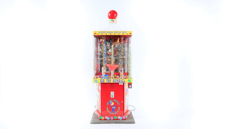 Big Top Gumball Machine 31x84x16 at Kissimmee Road Art 2019 as P244 ...