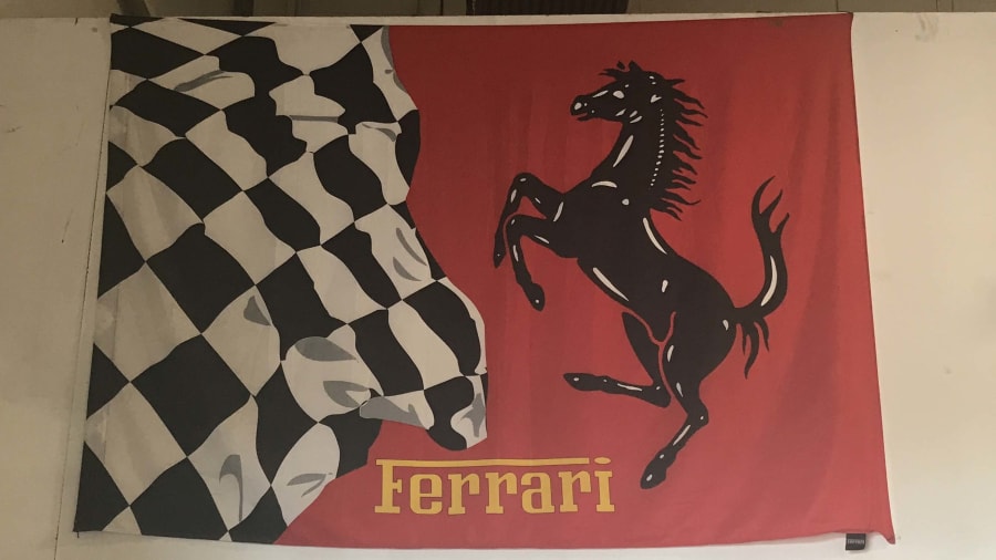 Ferrari Flag 78x60 at Kissimmee Road Art 2019 as M289.1 - Mecum Auctions