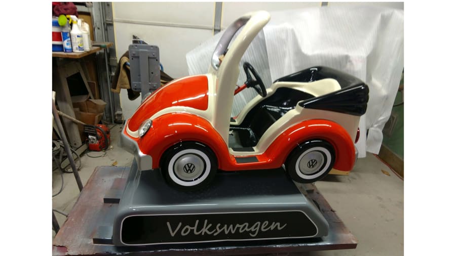 Volkswagen Kiddie Ride 50x38x24 at Kissimmee Road Art 2019 as M118 ...