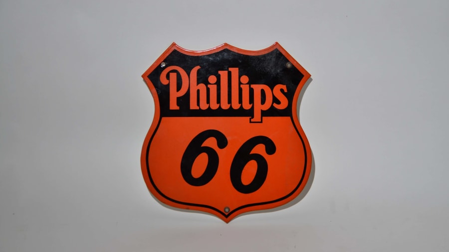 Phillips 66 Shield, SSP 11x12 at Kissimmee Road Art 2019 as P73 - Mecum ...