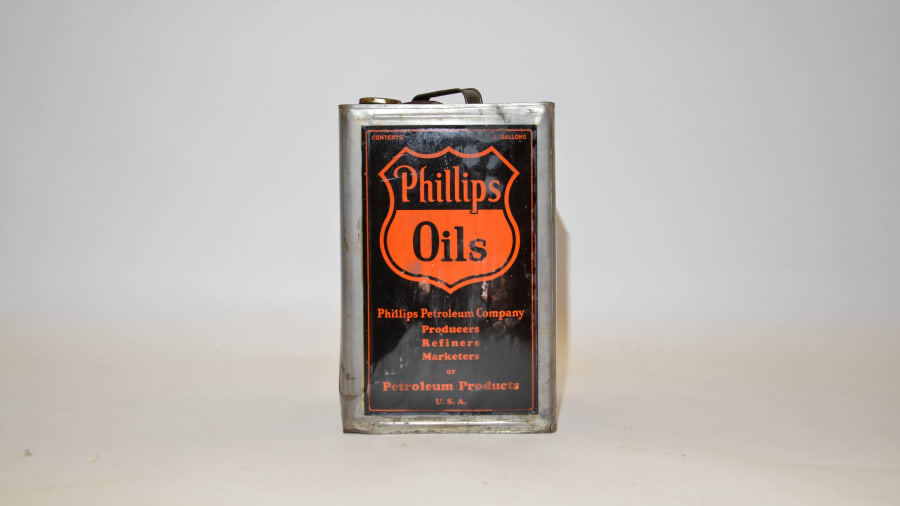 Phillips 66 5 Gallon Oil Can 9x9x14 at Kissimmee Road Art 2019 as P80 ...