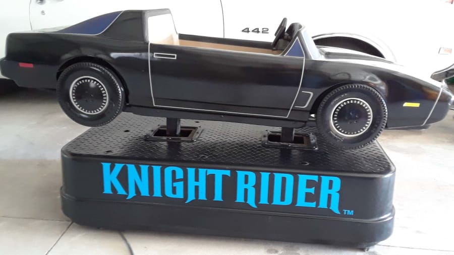Knight Rider Kiddie Ride 65x24x30 at Kissimmee Road Art 2019 as M159 ...