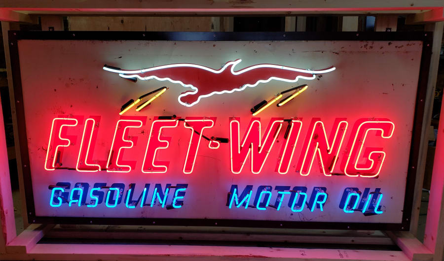 Fleet-Wing SSTN 36x72 at Kissimmee Road Art 2019 as N150 - Mecum Auctions