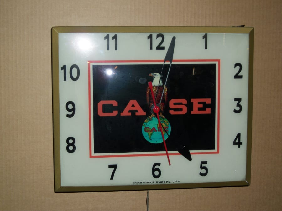Case Clocks for sale at Gone Farmin' Tractor Spring Classic 2016 as ...
