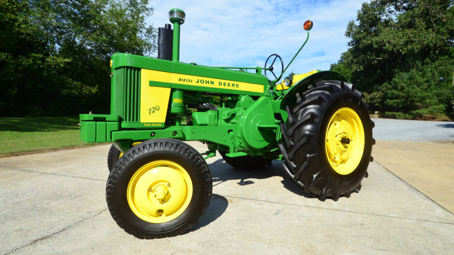 1958 John Deere 720 Diesel Electric Start for Sale at Auction - Mecum ...