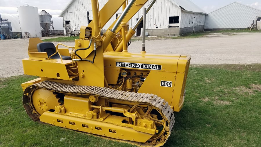 International 500 Crawler at Gone Farmin' Tractor Spring Classic 2016 ...