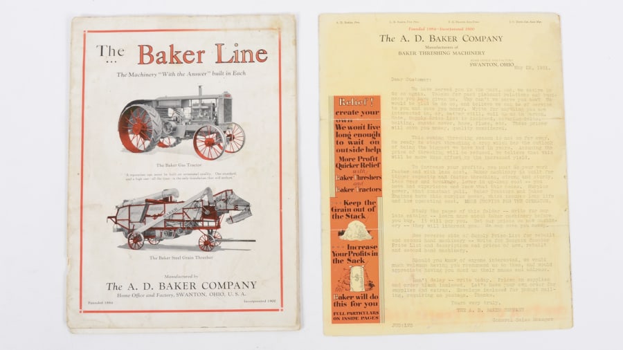 The Baker Line at Gone Farmin' Tractor Spring Classic 2016 as L134 ...