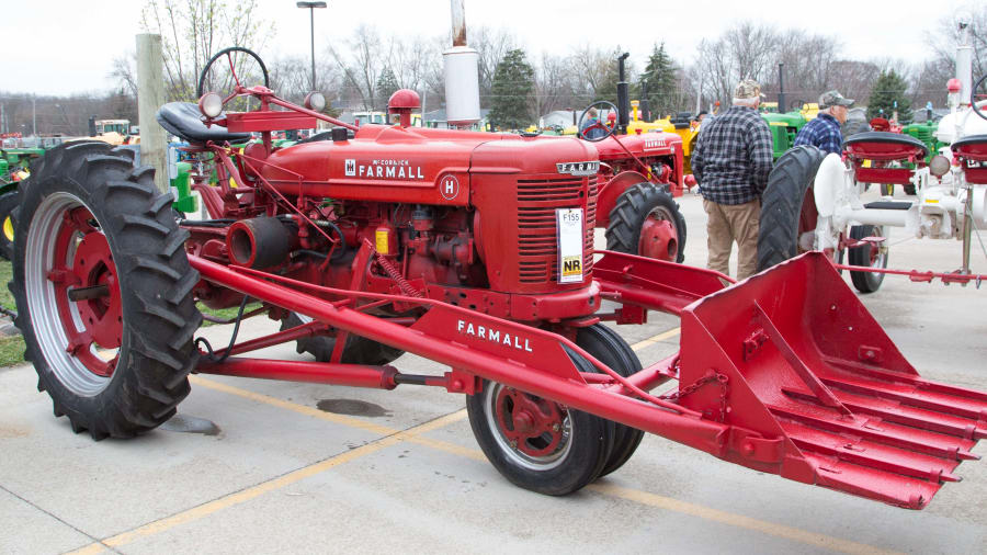 Farmall H With Loader at Gone Farmin' Tractor Spring Classic 2016 as ...