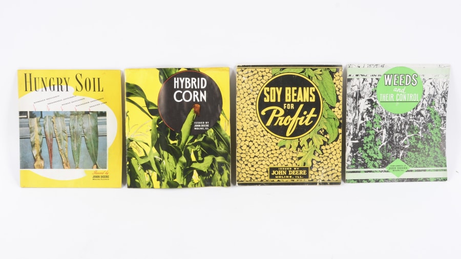 John Deere Manuals Lot Of 4 at Gone Farmin' Tractor Spring Classic 2016 ...