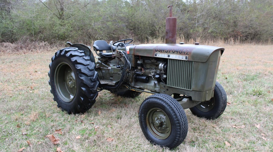 John Deere 401 US Navy Sweeper Magnet Tractor for Sale at Auction ...