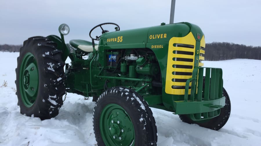 1955 Oliver Super 55 Diesel for Sale at Auction - Mecum Auctions